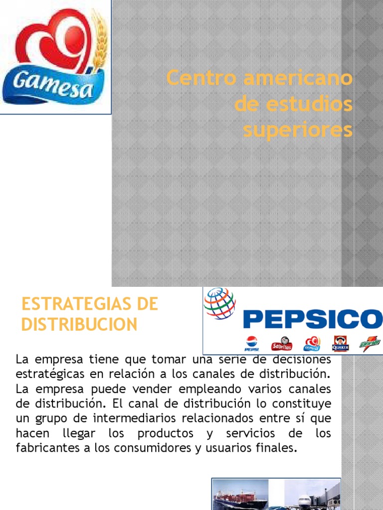 Estrategia de Distribucion Gamesa