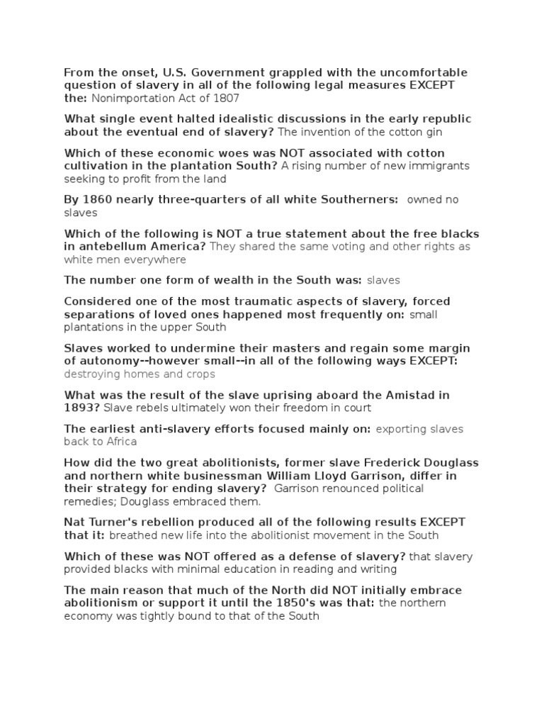 Nat Turner's Rebellion and Abolitionism | PDF | Abolitionism In The ...