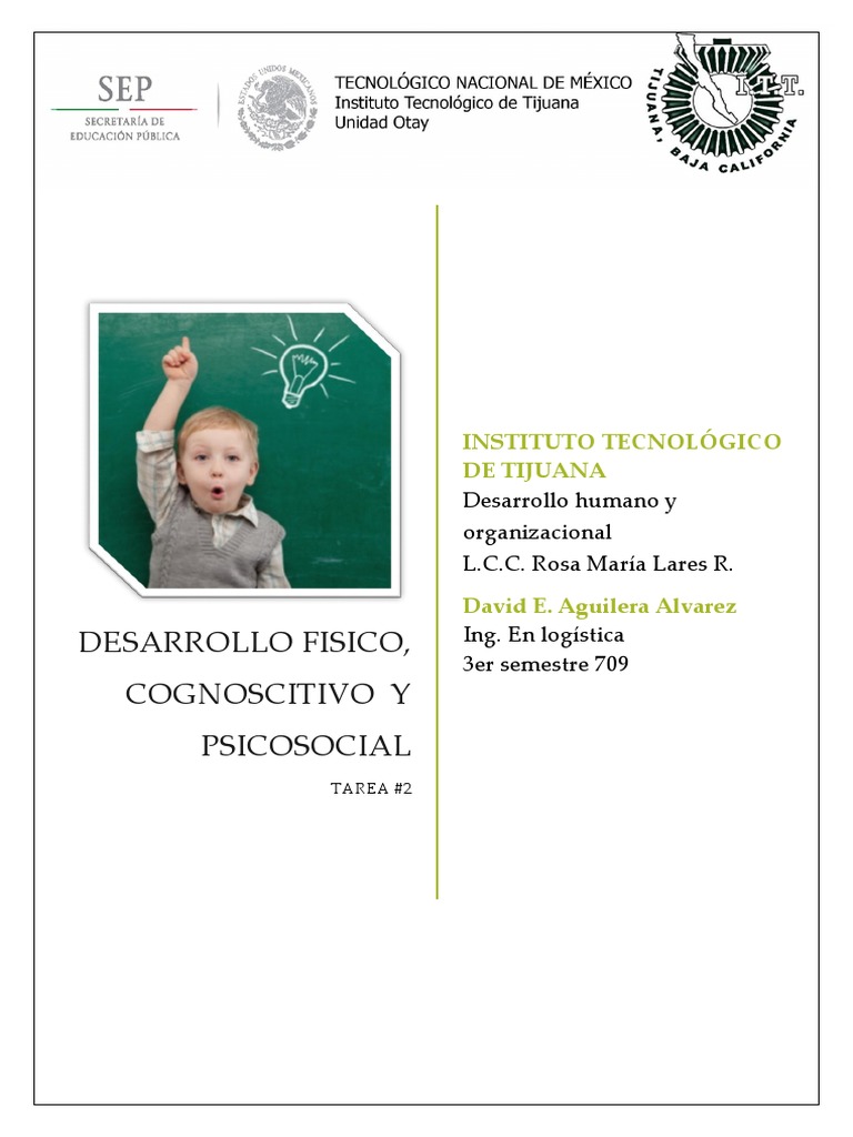 Desarrollo Fisico, Cognoscitivo y Psicosocial | PDF | Psicología Social | Sociedad