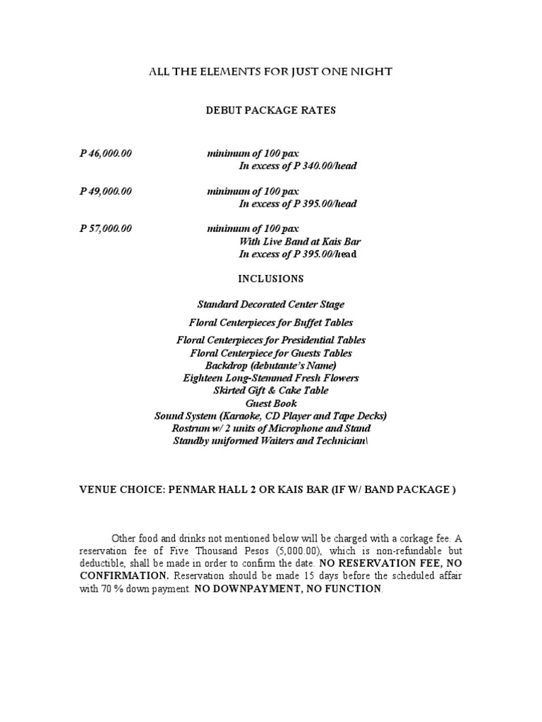 JacksRidge Debut Buffet Packages 2014 | PDF | Asian Cuisine | Regional ...