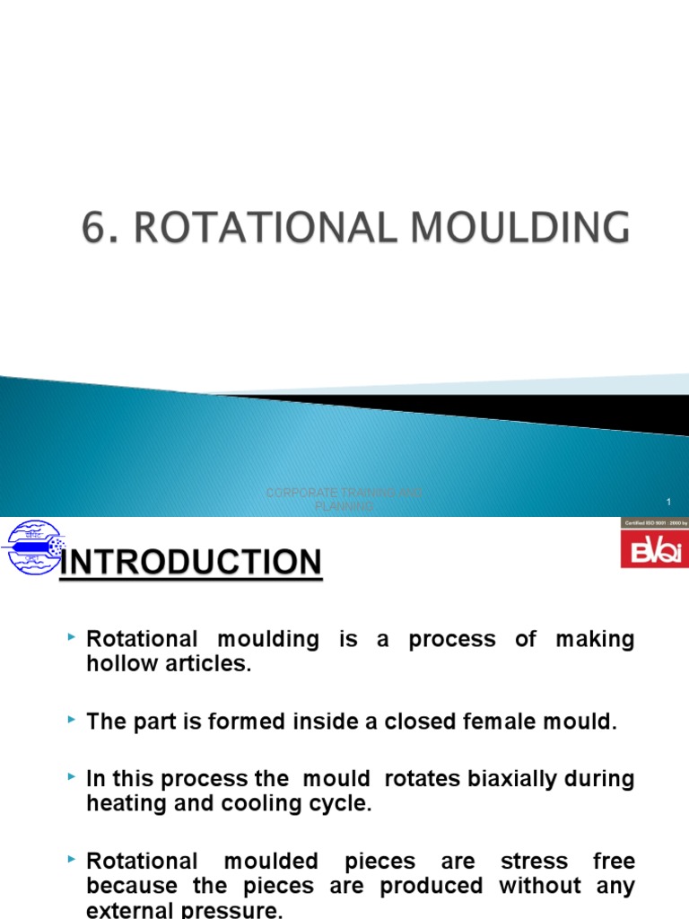 Overview of Rotational Moulding Process | PDF | Hvac | Industries