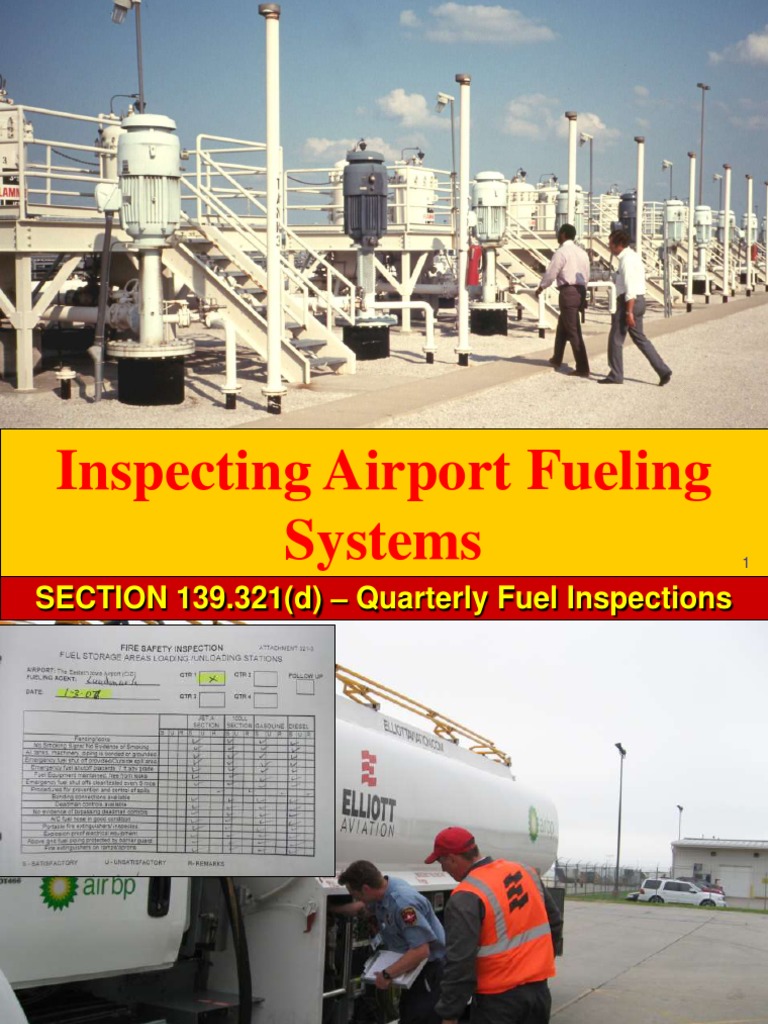 Inspecting Fueling Facilities | PDF | Airport | Vehicles