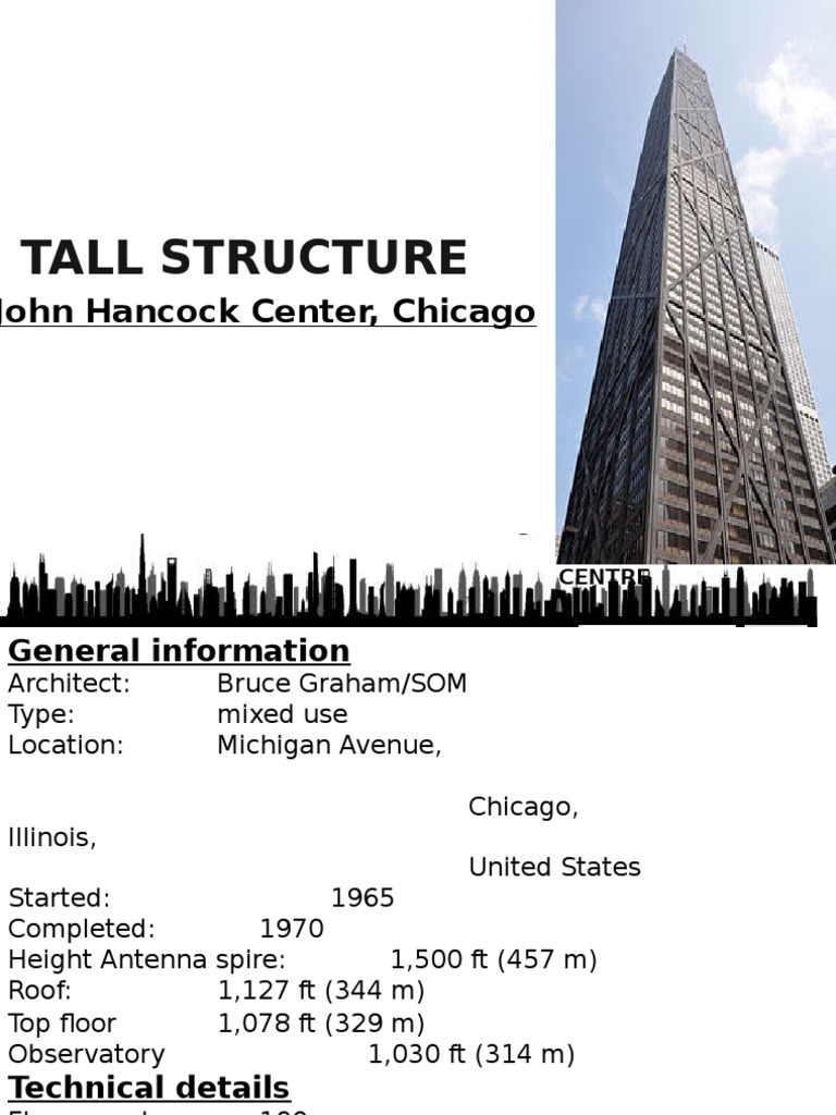 John Hancock Center Structural Overview | PDF | Structural Engineering ...