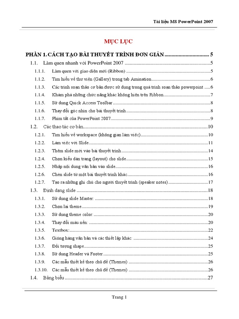 MS PowerPoint 2007 | PDF