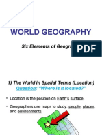Understanding Geography's 6 Elements | PDF | Geography | Natural ...
