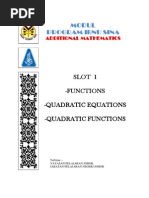 Add Math Mid Year Exam Form 4 Paper 1 | PDF