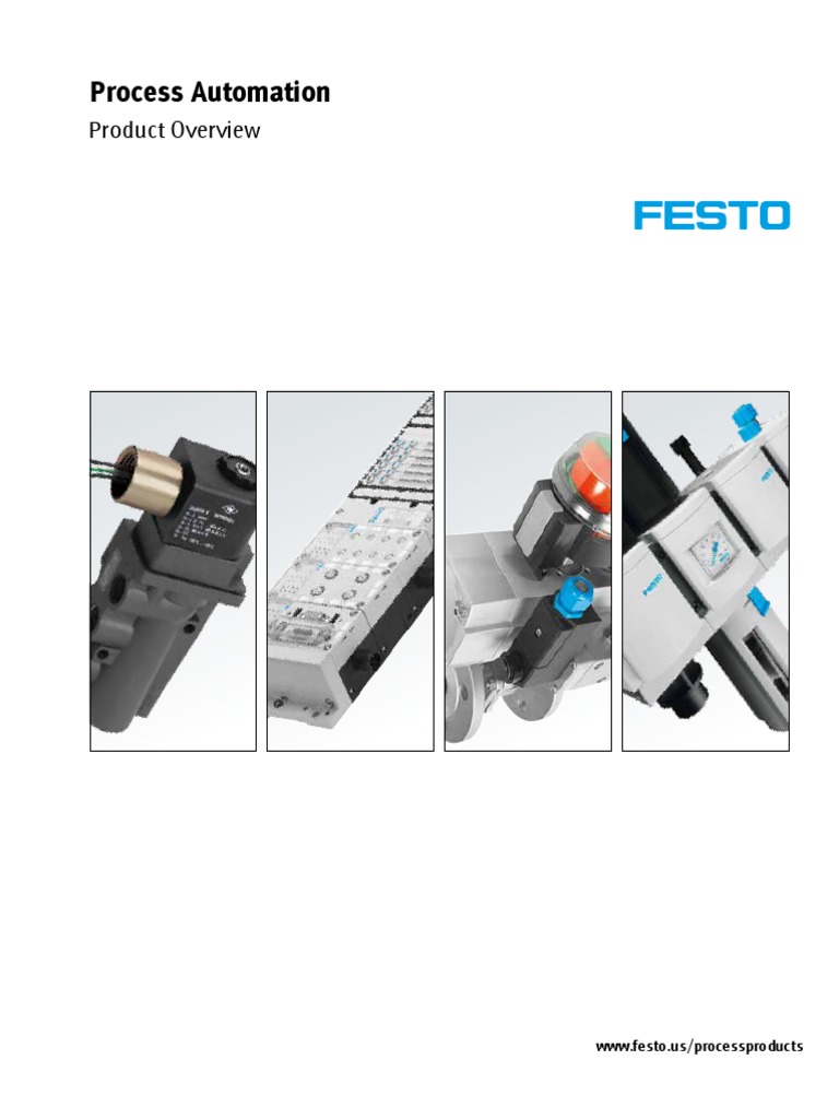 Process Automation Festo Product Overview | Automation | Valve