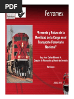 Mapa Ferromex Terminales Red | PDF | México
