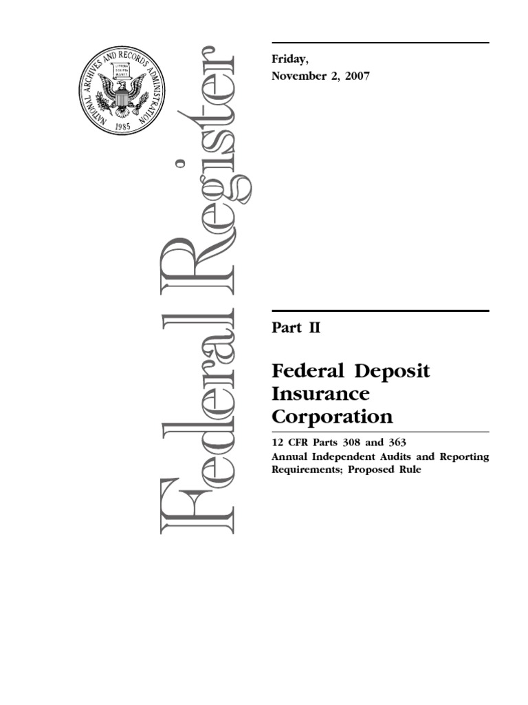 Proposed Rule: Practice and Procedure: Annual Independent Audits and ...