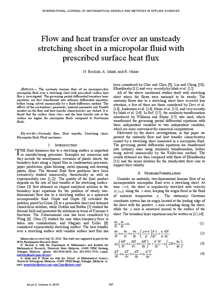 Important Keller Box | PDF | Boundary Layer | Fluid Dynamics