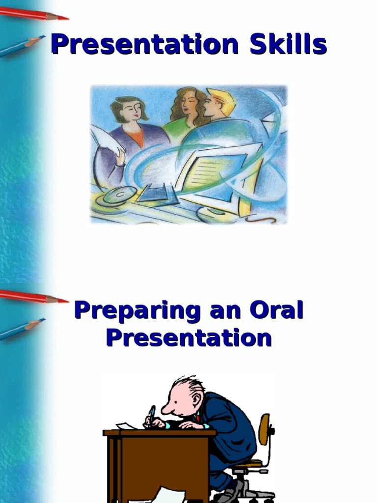 Oral Presentation Skills Pdf Communication Psychological Concepts