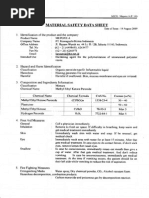 Msds Mepoxe - New | PDF | Toxicity | Hydrogen Peroxide