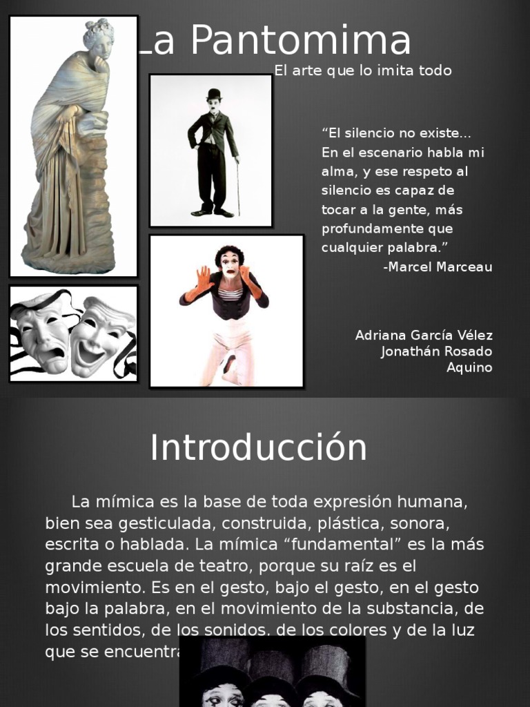 Pantomima | Comedia | Teatro