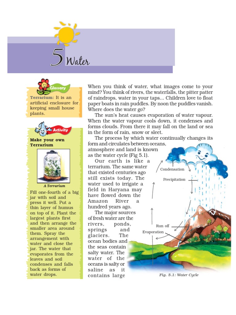 NCERT Class 7 Geography Water | PDF | Tsunami | Tide