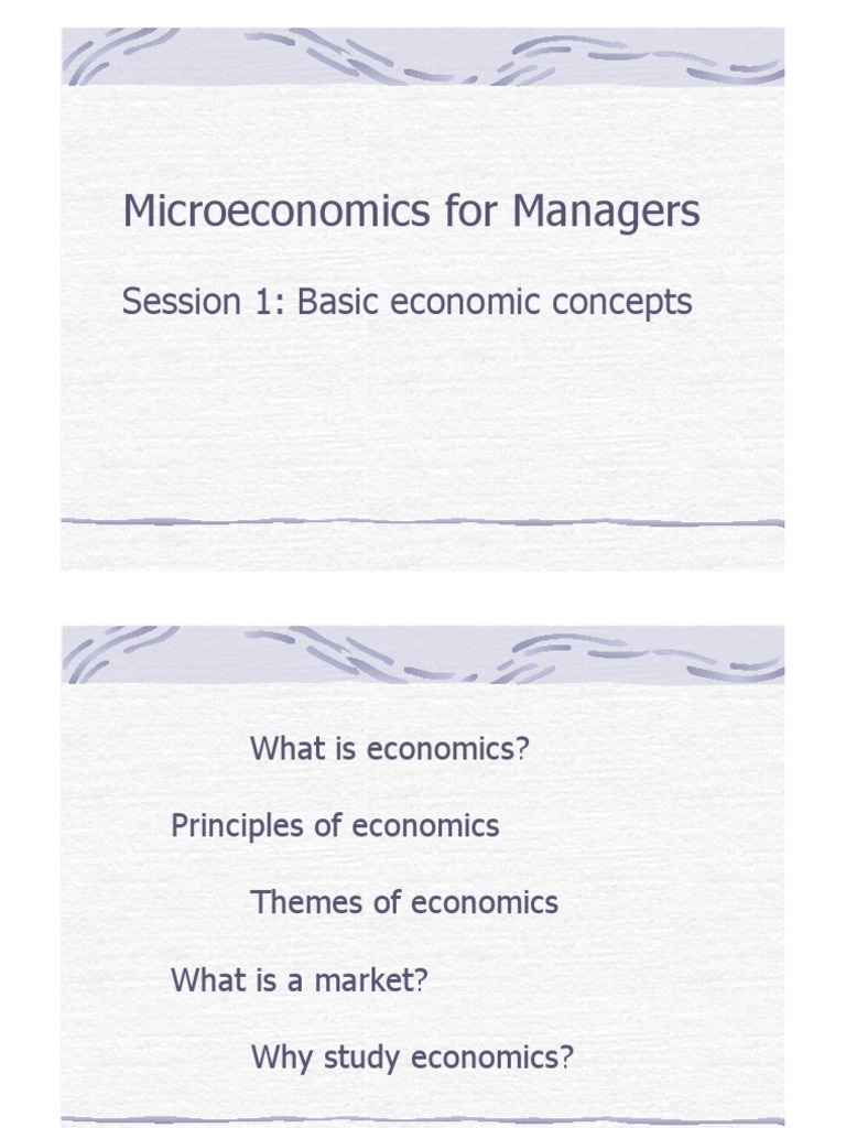 Basic Economic Concepts.pdf | Economics | Microeconomics Basic Economic Concepts.pdf | Economics | Microeconomics