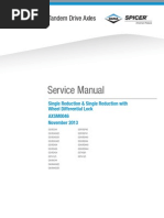 14X Meritor Service Manual | PDF | Transmission (Mechanics) | Axle