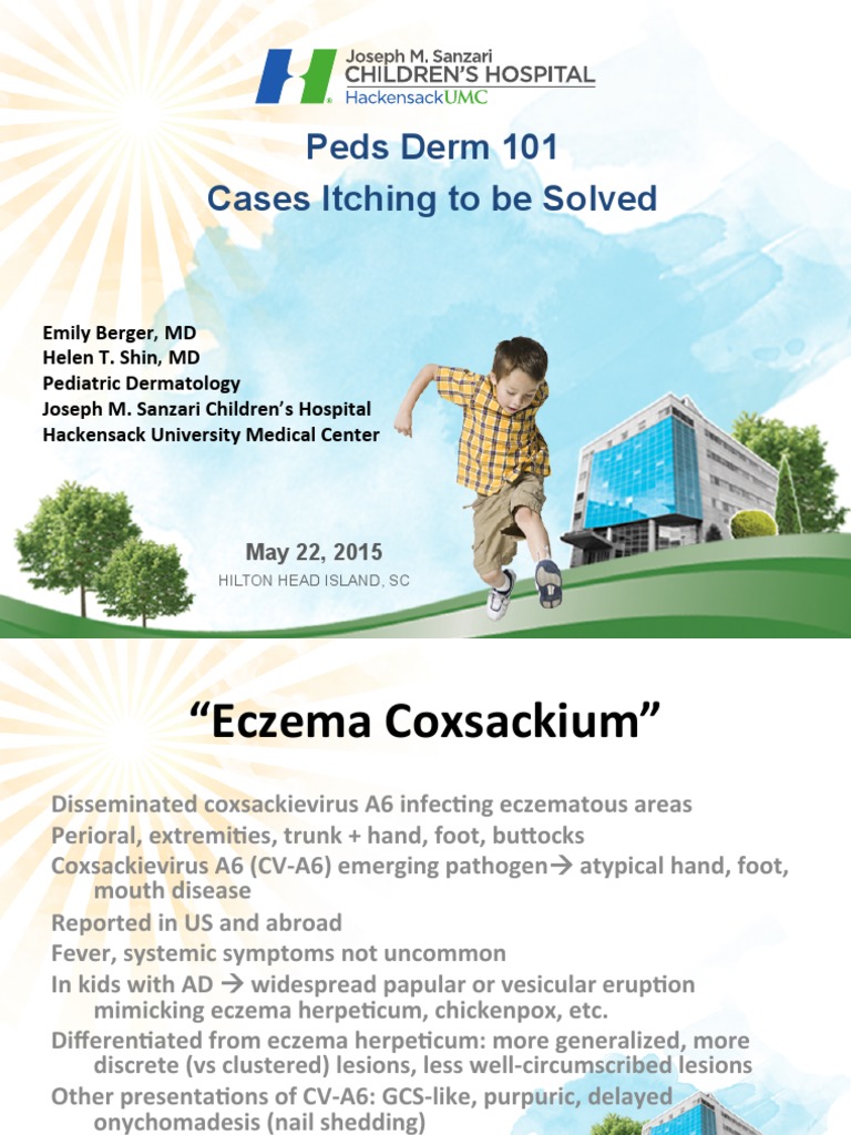 Peds Derm 101 HH Handout | PDF | Rtt | Cutaneous Conditions