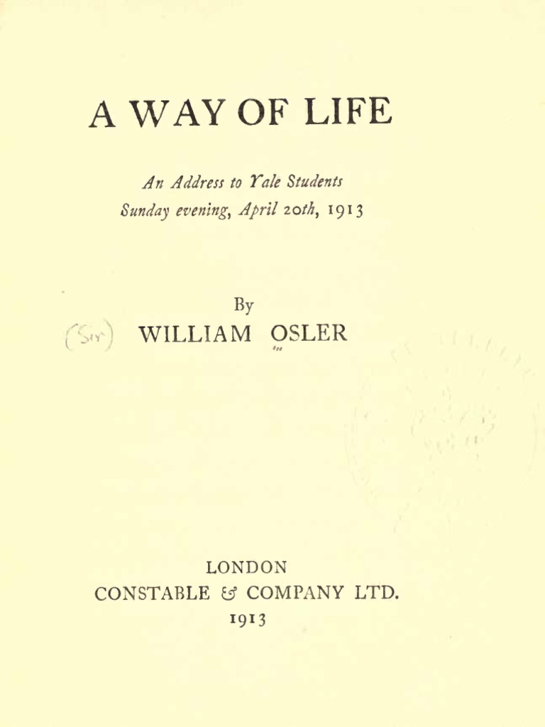 A Way of Life: Daily Philosophy | PDF