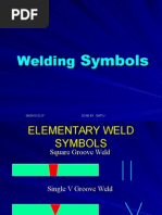 Welding Symbols Guide For Fillet Welds | PDF | Welding | Construction