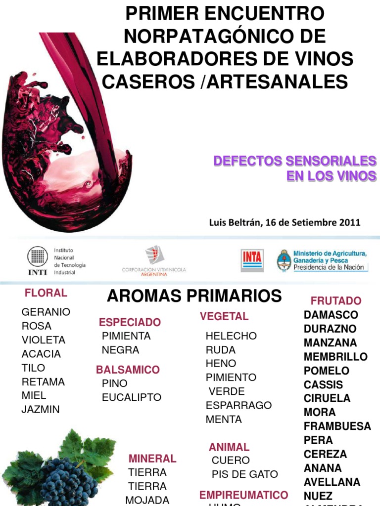 Los Defectos Del Vino Logos 1509 | PDF