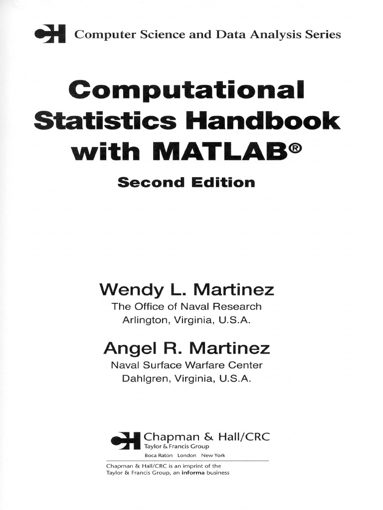 Computational Stadistic With Matlab | PDF | Resampling (Statistics) | Cluster Analysis