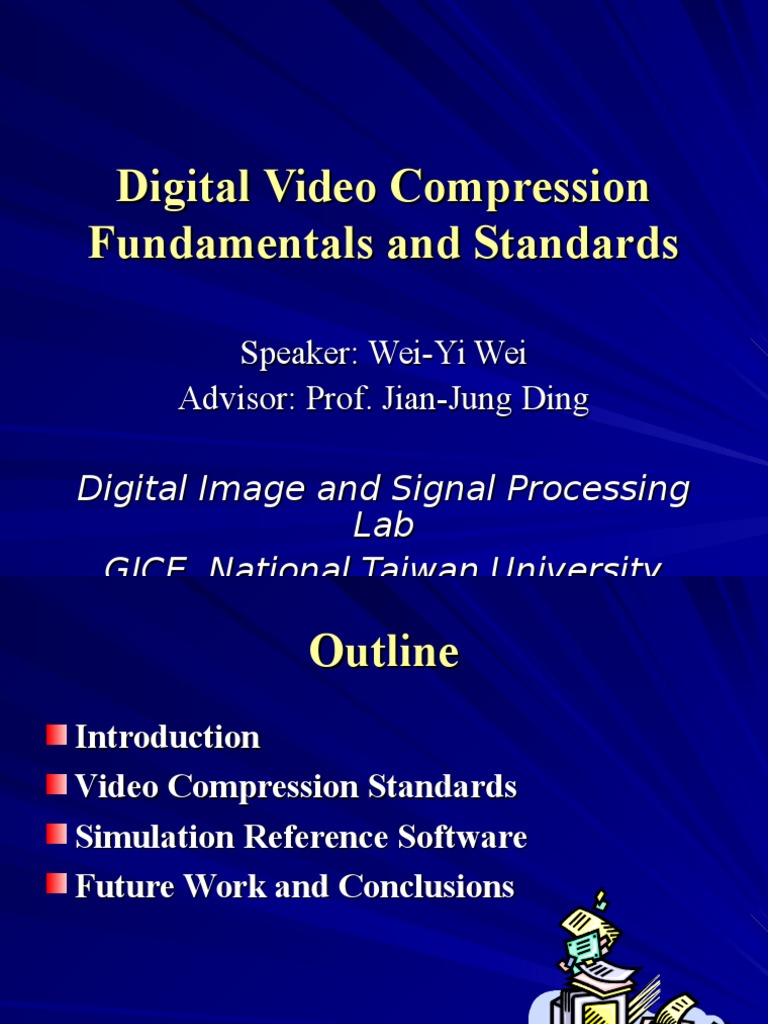 Video Compression Standards Overview | PDF | Data Compression ...