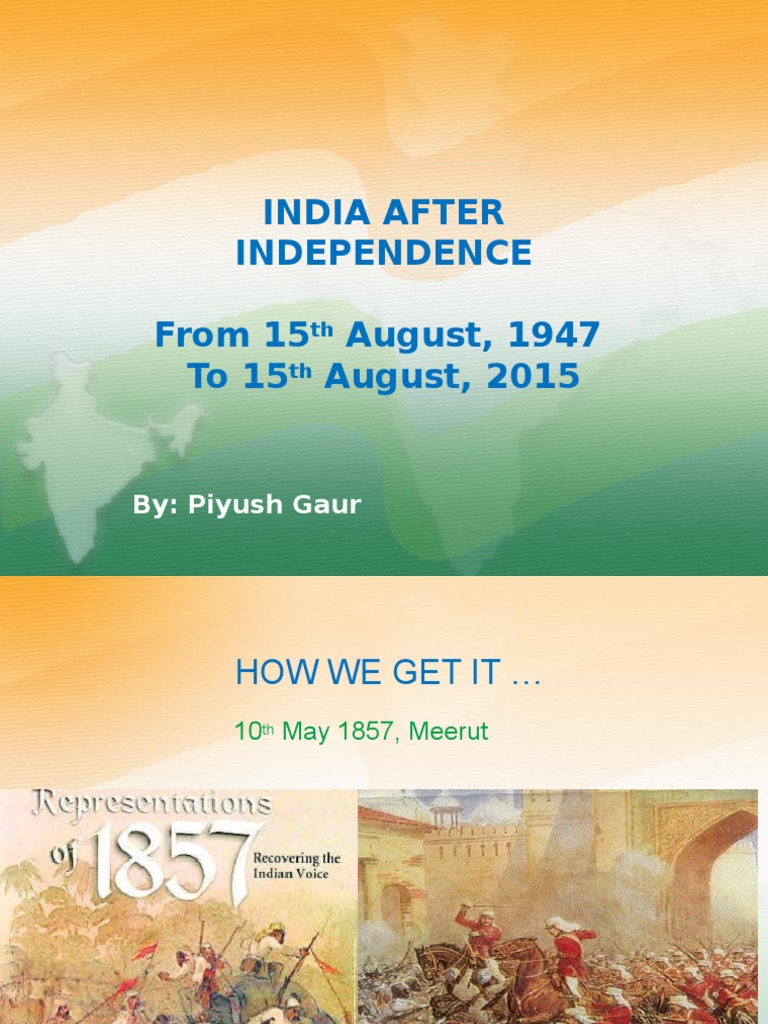 India: Progress and Challenges 1947-2015 | PDF | Travel