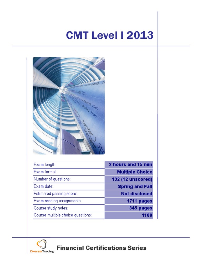 CMT Level - 1 | PDF | Technical Analysis | Algorithmic Trading