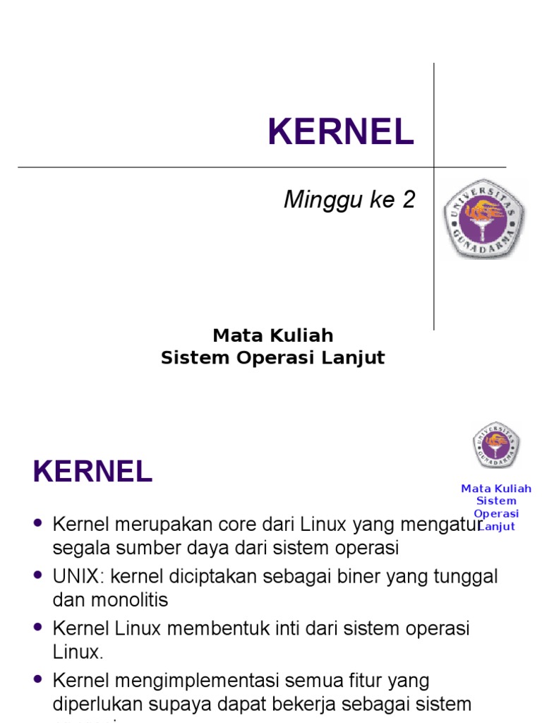 KERNEL | PDF | Komputer