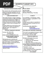 English Gr5 Lesson 3-Creative Writing-Advertisement | PDF