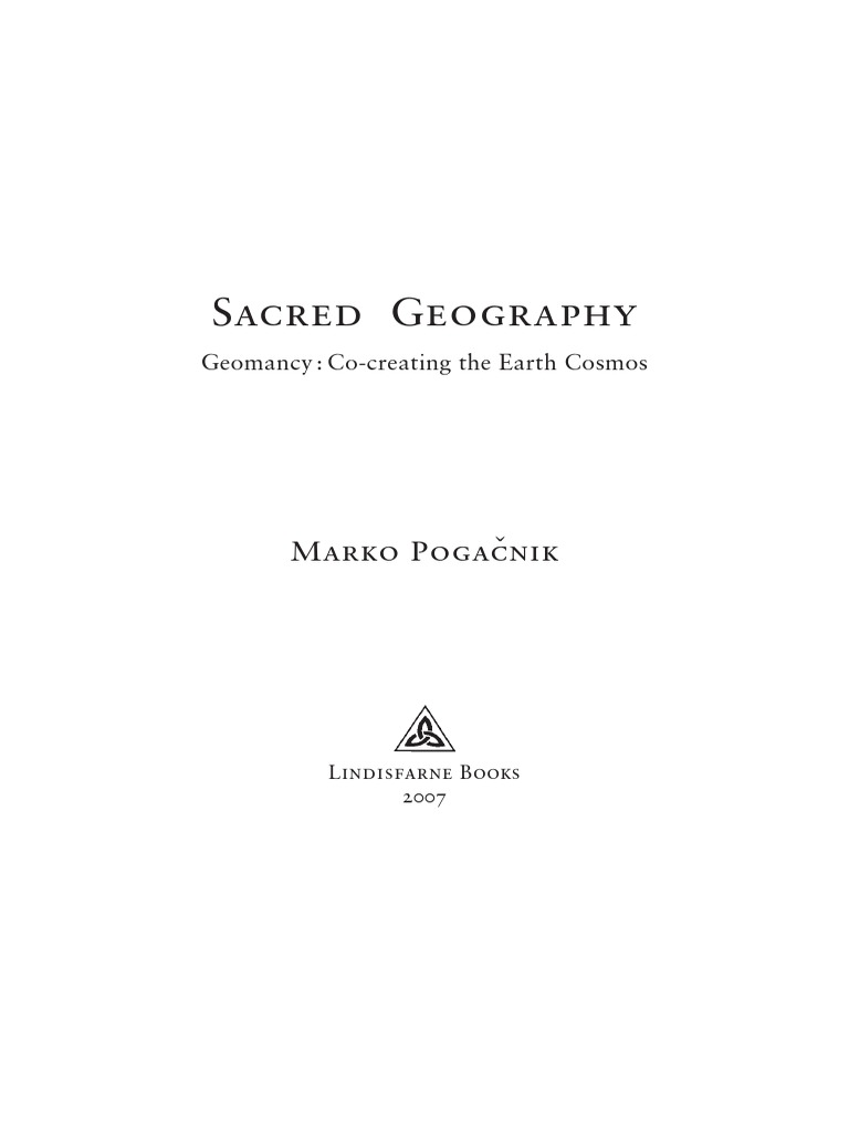 Sacred Geography Sample Chap | PDF | Perception | Space