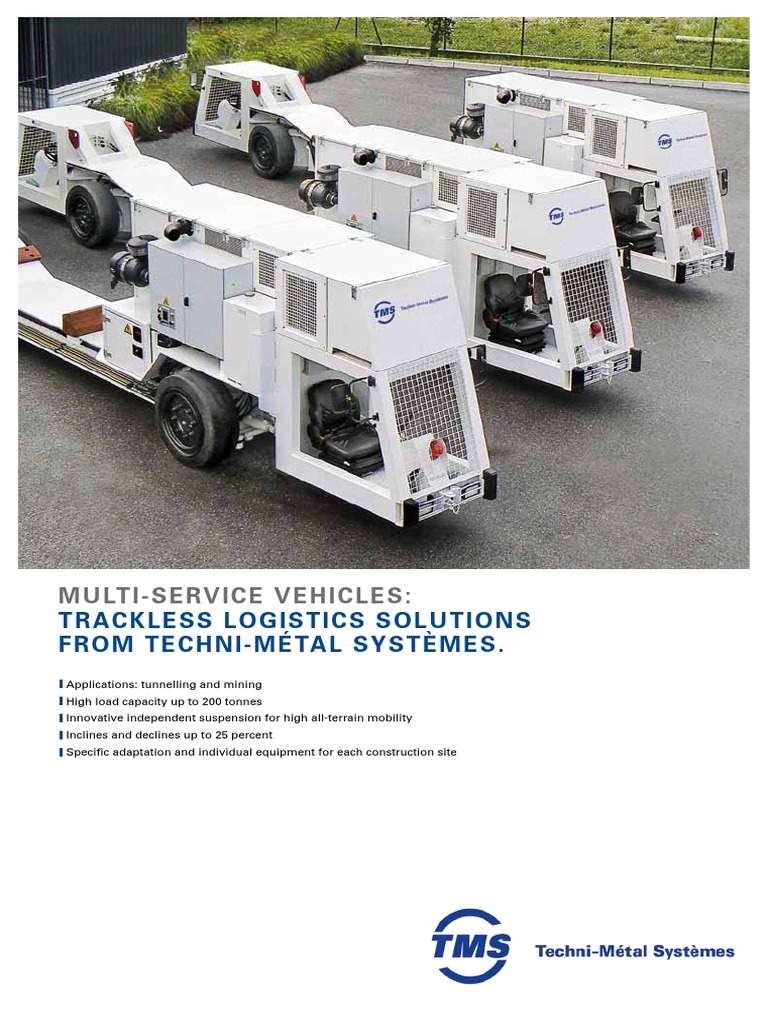 Techni-Metal MSV Engl Web | PDF | Tunnel | Transport