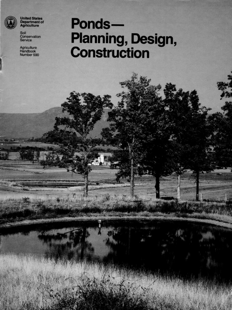 Pond Design and Construction Guide | PDF | Spillway | Dam