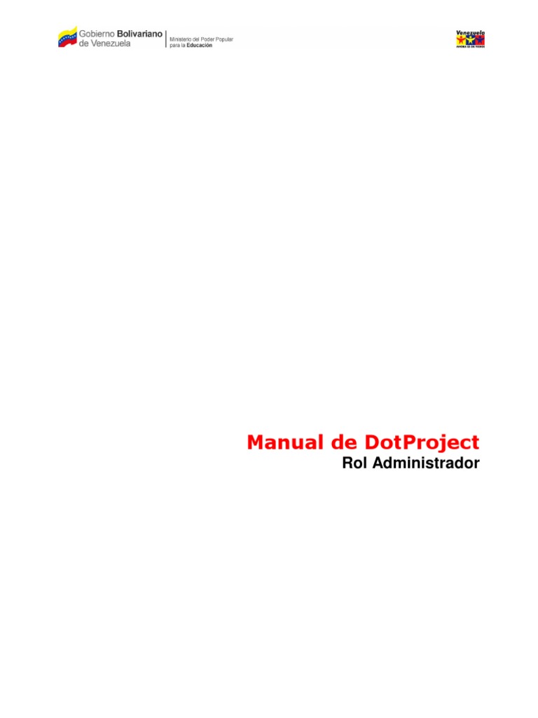 Manual Dot Project V1 Pdf Foro De Internet Archivo De Computadora