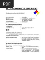 Dte 24 Hoja de Seguridad | PDF | Agua | Líquidos