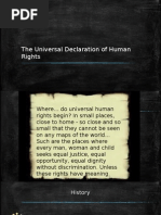 30 Basic Human Rights List | PDF | History