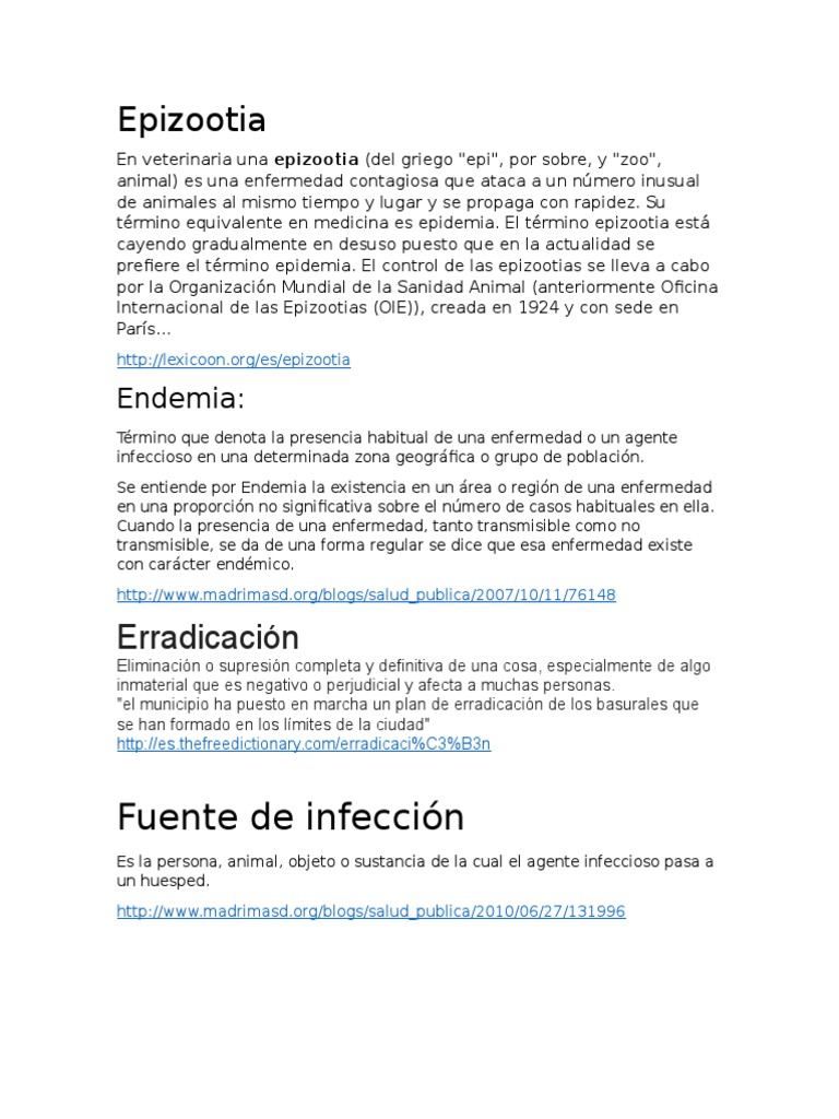 Epizootia | PDF | Epidemias | Infección