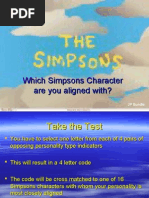 Simpsons Personality Types - Slides | PDF | Personality Type ...