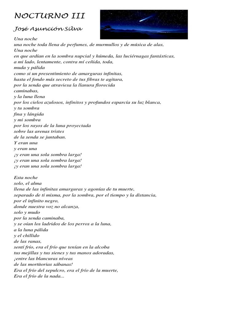 Nocturno III | PDF