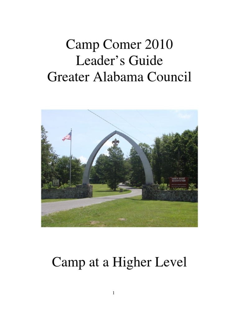 Comer Leaders Guide | PDF | Camping | Scouting
