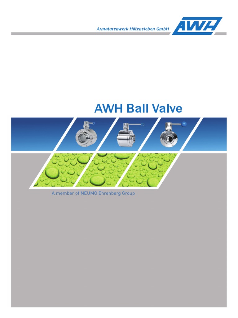AWH Ball Valve Brochure | PDF | Valve | Gas Technologies