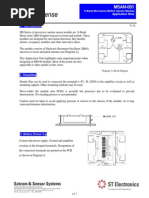 HB100 Microwave Sensor Module Datasheet | PDF | Microwave | Sensor