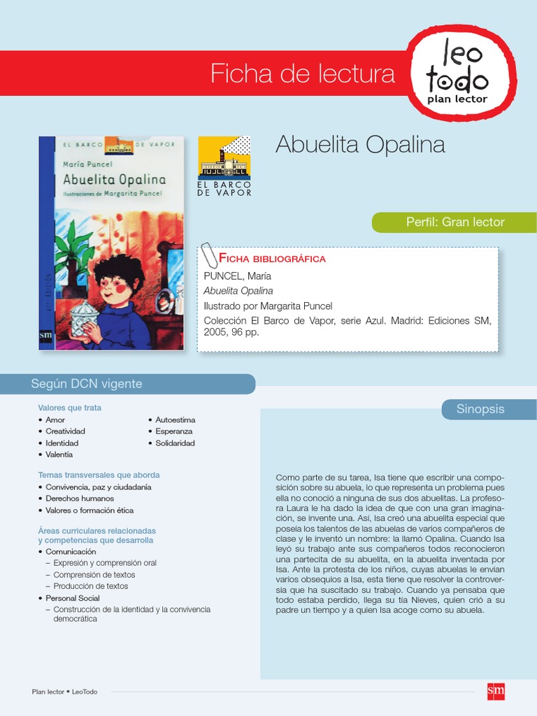 Abuelita Opalina | PDF | Creatividad | Libros