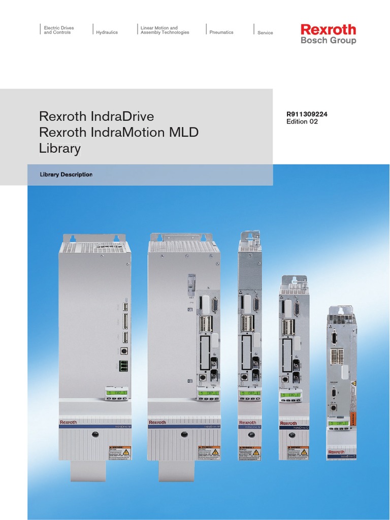 Rexroth IndraDrive - Library Description.pdf | Parameter (Computer Programming) | Input/Output