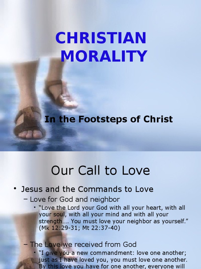 Christian Morality | PDF | Salvation | Jesus