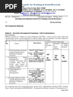 Sample TOR For Consultancy Service | PDF | Environmental Impact ...