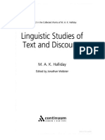 Cohesion in English - Halliday and Hasan - 1976 | PDF