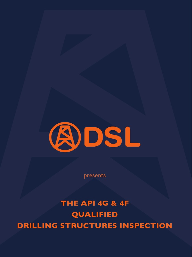 API 4G Qualified Drilling Structures Inspection | PDF | Databases ...