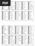 Taboo Cards | PDF | Nature