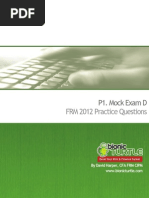 FRM Part 1 Practice Book | PDF